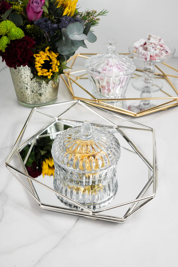 Prism Mirror Tray - Medium