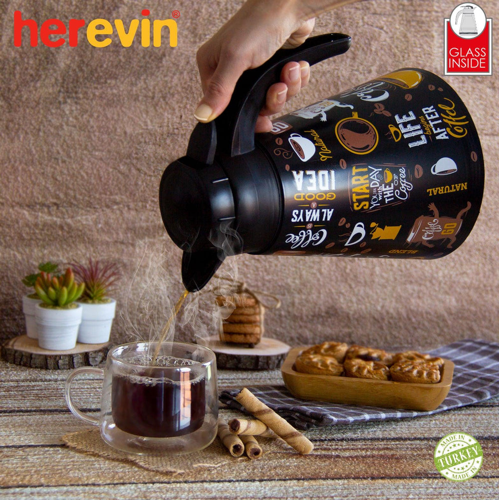 Thermos Flask - Coffee Design